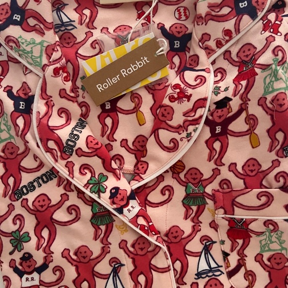 Roller Rabbit | Intimates & Sleepwear | Roller Rabbit Boston Monkeys ...